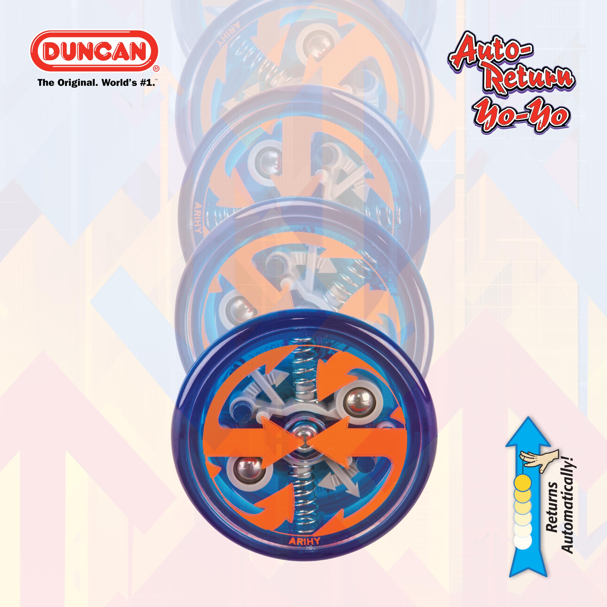 Duncan Toys Reflex Auto Return Yo-Yo, Beginner String Trick Yo-Yo, Green