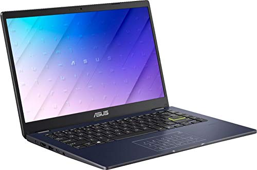 Asus Vivobook E410MA Thin and Light Business Laptop 14” HD Display Intel Celeron N4020 4GB RAM 64GB eMMC Intel HD Graphics 600 USB-C HDMI Office 365 Win10 (Star Balck)+ HDMI Cable