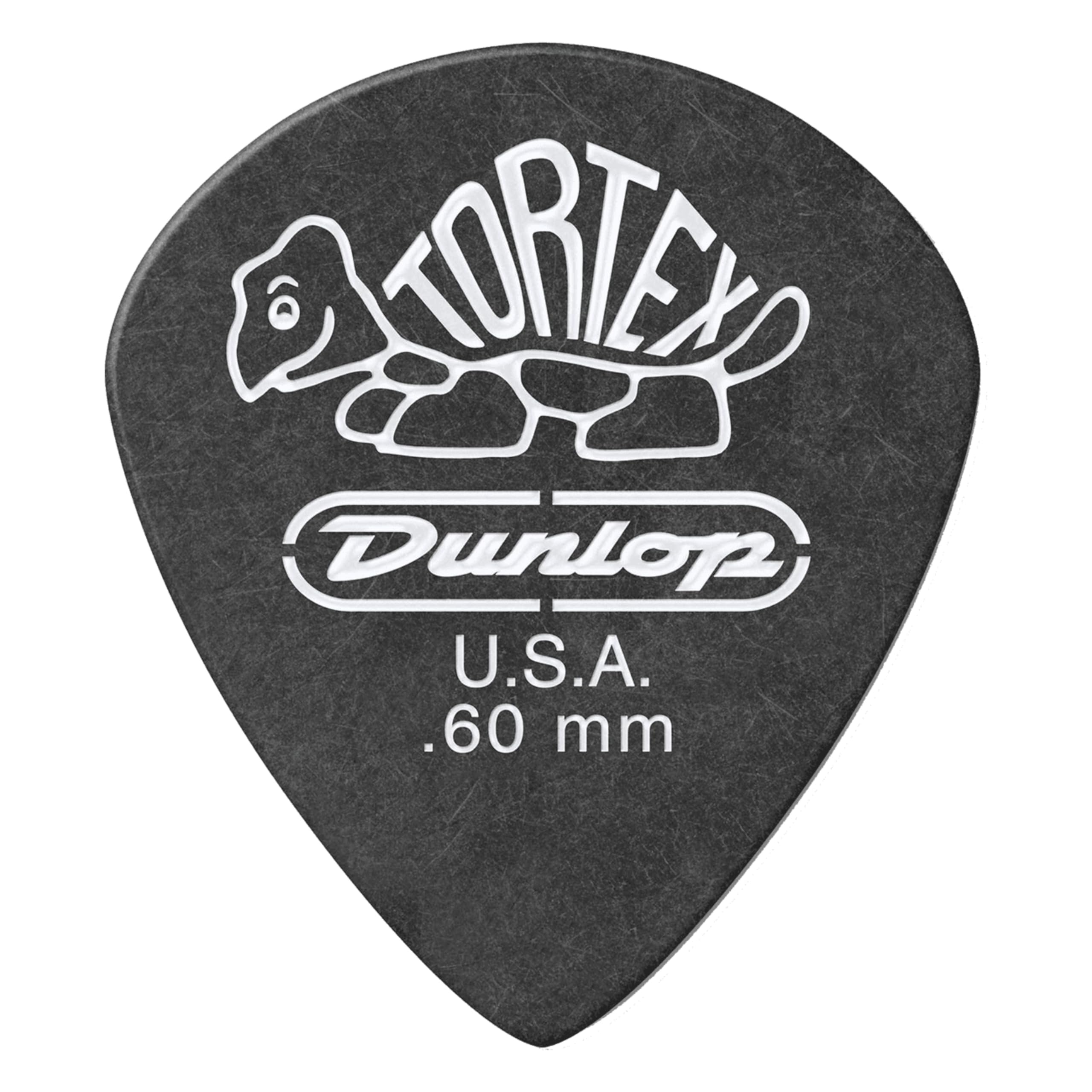 Dunlop Tortex .60mm Jazz III 12 Pack Pitch Black