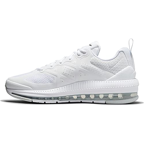 Nike Men's Running Shoes, White Black Pure Platinum, 9.5 US