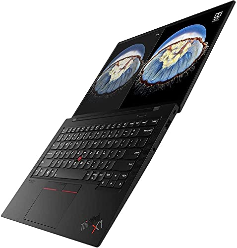 Latest Lenovo ThinkPad X1 Carbon Gen 9 Intel Core i7-1185G7(Beat 1165G7), 14" FHD IPS, Anti-Glare 400 nits, 32GB DDR4 RAM, 1TB NVMe SSD, Fingerprint Reader, Win 11 Pro (Downgradable to W10P) - Black