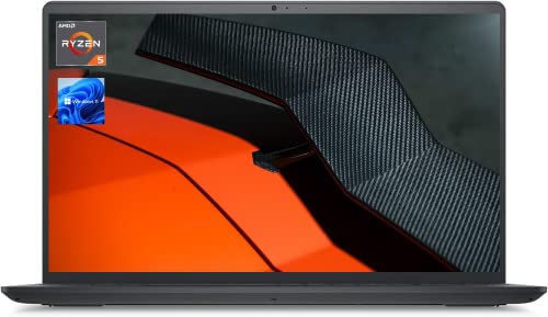 Dell Inspiron 3515 Business Laptop, 15.6''HD Display, AMD Ryzen 5 3450U, Windows 11 Pro, 16GB RAM, 512GB SSD, SD Card Reader, WiFi, HDMI, Bluetooth, Long Battery Life, Black