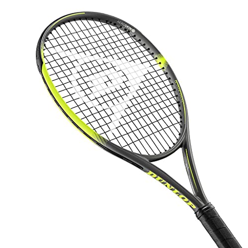 Dunlop Unisex's 10297618 Tennisracket SX Team 260, Gunmetal Grey/Yellow, Gripsize - 3