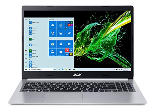 Acer Aspire 5 A515-55-378V, 15.6" Full HD Display, 10th Gen Intel Core i3-1005G1 Processor (Up to 3.4GHz), 4GB DDR4, 128GB NVMe SSD, WiFi 6, HD Webcam, Backlit Keyboard, Windows 10 in S Mode