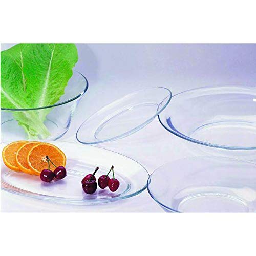 Duralex Lys Plates with a Polishing Cloth