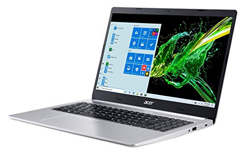 Acer Aspire 5 A515-55-378V, 15.6" Full HD Display, 10th Gen Intel Core i3-1005G1 Processor (Up to 3.4GHz), 4GB DDR4, 128GB NVMe SSD, WiFi 6, HD Webcam, Backlit Keyboard, Windows 10 in S Mode