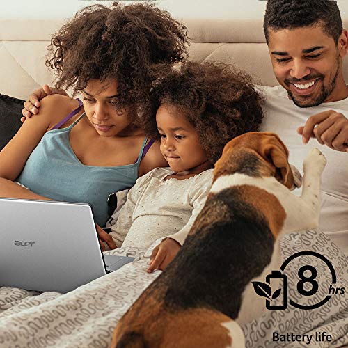 Acer Aspire 5 A515-55-378V, 15.6" Full HD Display, 10th Gen Intel Core i3-1005G1 Processor (Up to 3.4GHz), 4GB DDR4, 128GB NVMe SSD, WiFi 6, HD Webcam, Backlit Keyboard, Windows 10 in S Mode