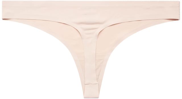 Vince Camuto Women's Thong Underwear - 5 Pack/10 Pack Ultra Soft & Sexy Lingerie - Breathable Panties for Women, Size Medium, Rose Assorted (5 Pack)