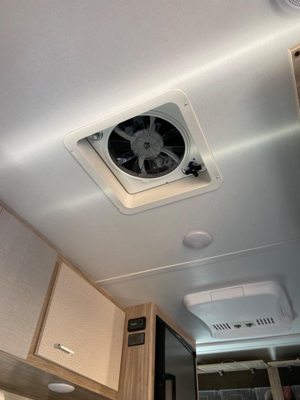 RVLOVENT Upgrade Kit Rv Trailer Camper Van Roof Vent Fan Motor Replacement, Compatible with Heng's, Ventline