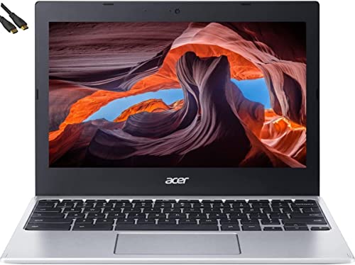 Acer -Chromebook 311 Laptopâ11.6â HD Displayâ MediaTek MT8183C Octa-Coreâ 4GB LPDDR4Xâ 32GB eMMC - WiFi 5â USB Type-C - Silver