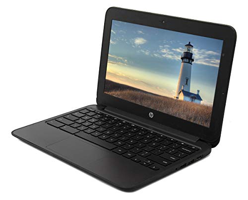HP ChromeBook 11 G4 11.6 Inch Business Notebooks, Intel Celeron Processor N2840 2.16GHz, 2G RAM, 16G SSD, WiFi, HDMI, Chrome OS(Renewed)