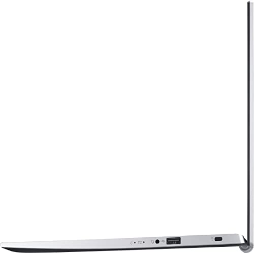 Acer Aspire 3 17.3" HD+ Premium Laptop | 11th Gen Intel Core i3-1115G4 | Intel UHD Graphics | Windows 11 Home | with Laptop Stand Bundle (Silver, 8GB DDR4 RAM | 256GB SSD)