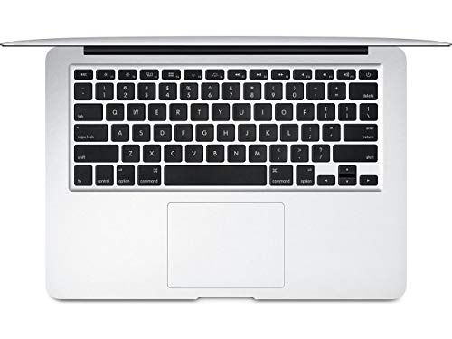 Apple 13 inches MacBook Air, 1.8GHz Intel Core i5 Dual Core Processor, 8GB RAM, 128GB SSD, Mac OS, Silver, MQD32LL/A (Renewed)