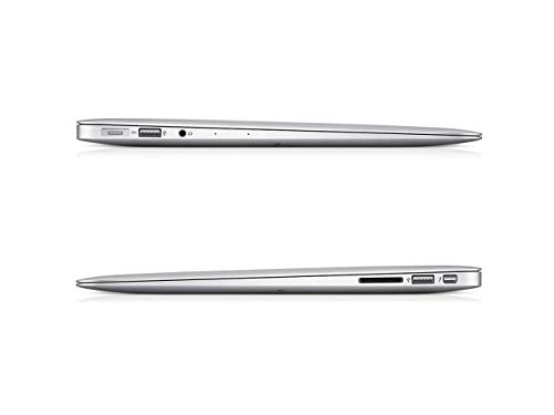 Apple 13 inches MacBook Air, 1.8GHz Intel Core i5 Dual Core Processor, 8GB RAM, 128GB SSD, Mac OS, Silver, MQD32LL/A (Renewed)