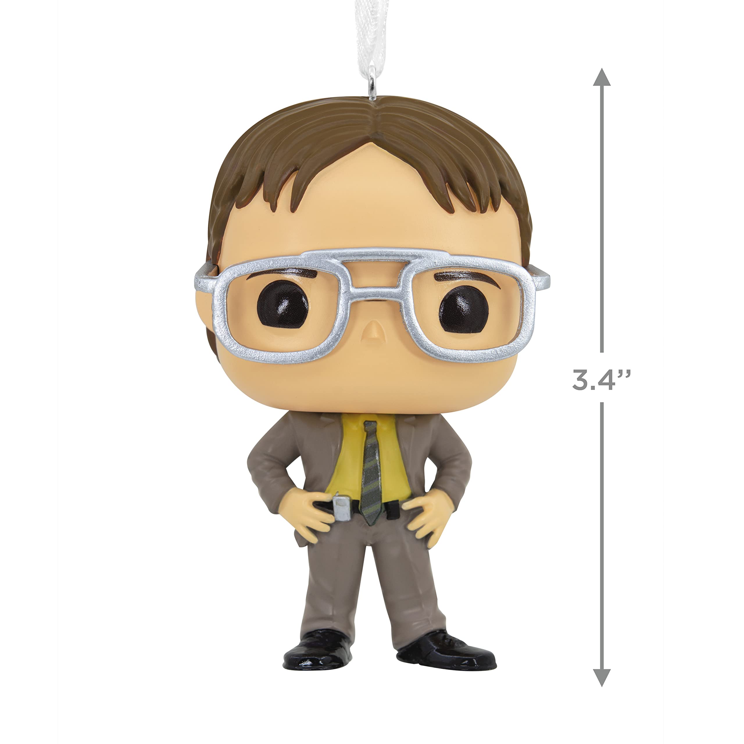Hallmark The Office Dwight Schrute Funko POP! Christmas Ornament,Resin