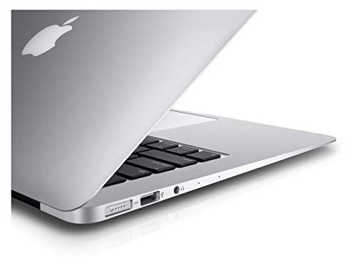 Apple 13 inches MacBook Air, 1.8GHz Intel Core i5 Dual Core Processor, 8GB RAM, 128GB SSD, Mac OS, Silver, MQD32LL/A (Renewed)