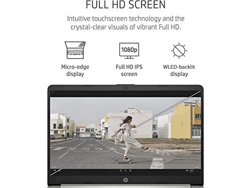 Newest HP 15t Business Laptop, 15.6’’ Full HD Touchscreen, Intel Core i7-1165G7 Processor, 32GB RAM, 1TB SSD, Backlit Keyboard, Fingerprint Reader, Wi-Fi 6, Webcam, HDMI, Windows 11 Pro, Silver