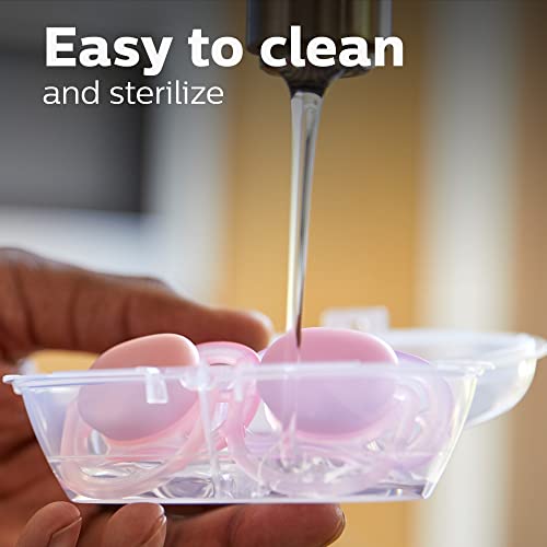 Philips AVENT Ultra Air Pacifier, 6-18 Months, Bear/paw, 4 Pack, SCF085/09