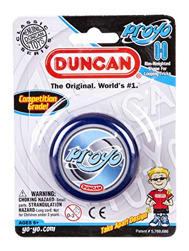 Duncan Toys ProYo Looper Yo-Yo, Beginner Yo-Yo with String, Wooden Axle and Plastic Body, Mystery Color
