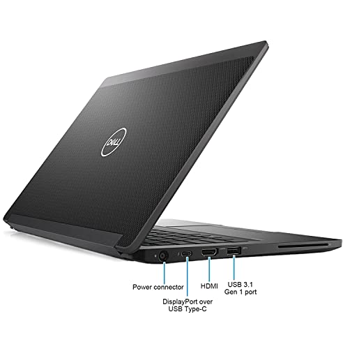 Dell Latitude 7390 13.3" FHD Touchscreen Laptop, Intel Core i5-8350U, 16GB DDR4 RAM, 256GB NVMe M.2 SSD, Fingerprint Reader, Backlit Keyboard, Face Recognition, CAM, Windows 10 Pro (Renewed)