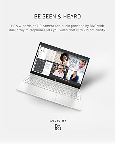 HP Pavilion 15 Laptop, AMD Ryzen 5 5500U, 8 GB RAM, 512 GB SSD, 15.6” HD Touchscreen, Windows 10 Home, Thin, Lightweight Computer with Webcam, Business, Study, & Entertainment (15-eh1010nr, 2021)