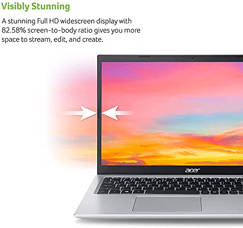2022 Newest Acer Aspire 5 Slim Laptop, 15.6" FHD LED Display, 11th Gen Intel Core i3-1115G4 Processor, 8 GB DDR4 RAM, 256 GB SSD, WiFi 6, Amazon Alexa, Windows10 Home (Latest Model)
