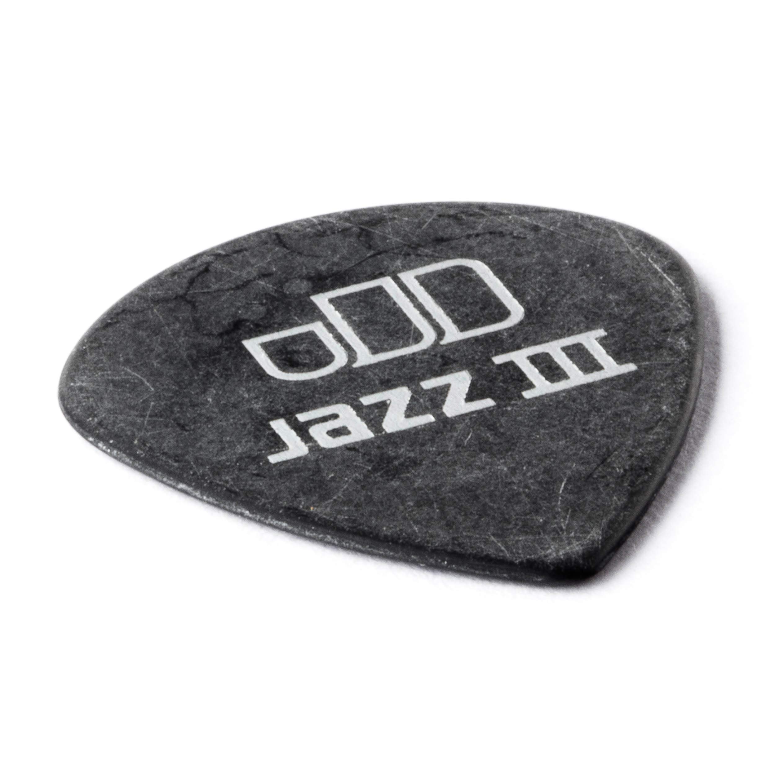 Dunlop 482P.88 Tortex® Pitch Black Jazz III, .88mm, 12/Player's Pack