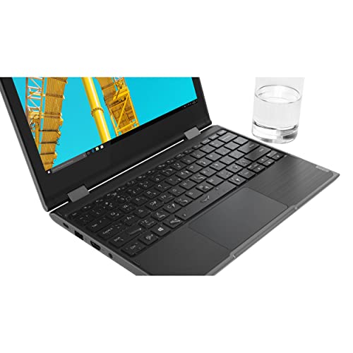 Lenovo 300e 11.6" 2-in-1 Touchscreen Winbook (Intel N4120, 4GB RAM, 64GB Storage, Stylus, Webcam) Ruggedized, Water Resistant, Convertible Education Laptop, IST Computers Pen, Windows 10 / 11 Pro