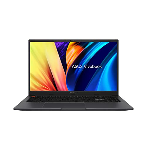 ASUS VivoBook S 15 Slim Laptop, 15.6” FHD Display, AMD Ryzen 9 6900HX CPU, AMD Radeon Graphics, 16GB RAM, 1TB SSD, Windows 11 Home, Fingerprint Reader, Indie Black, S3502RA-DB94
