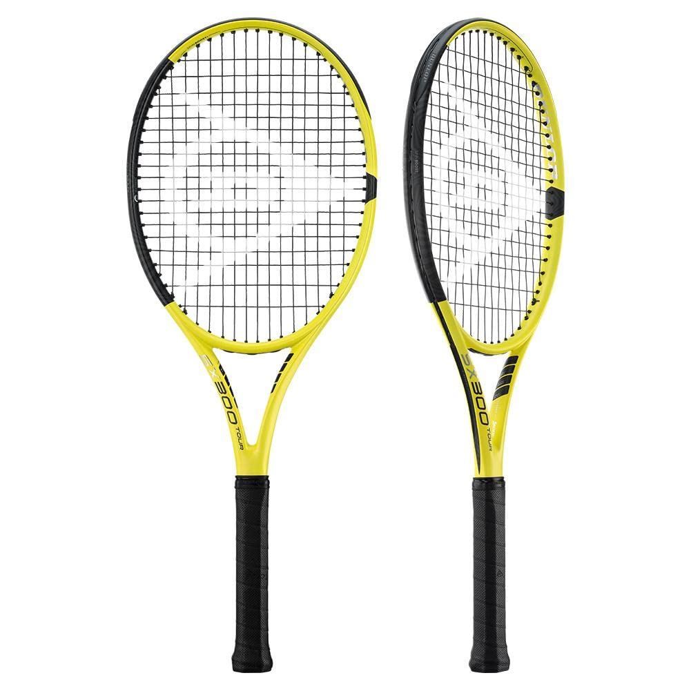 Dunlop Sports 2022 SX300 Tour Tennis Racquet (4-3/8) Yellow