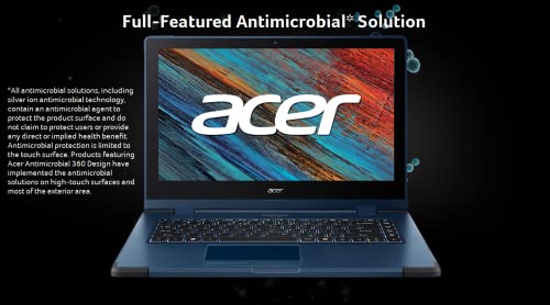 Acer Enduro Urban N3 EUN314A-51W-73PW Rugged Laptop | 14" Full HD IPS 450nit Gorilla Glass Display | Intel Core i7-1165G7 | 16GB DDR4 | 1TB NVMe SSD | Wi-Fi 6 | MIL-STD 810H | Backlit KB | Windows 11