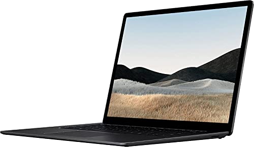 Microsoft Surface Laptop 4 15-inch Touchscreen 256GB SSD 3.0GHz i7 with Windows 10 Pro (16GB RAM, Intel i7-1185G7, Wi-Fi, Latest Model) โ Matte Black, 5IF-00001
