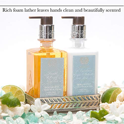 Antica Farmacista Damascena Rose, Orris and Oud Hand and Body Wash, 10 Fl Oz