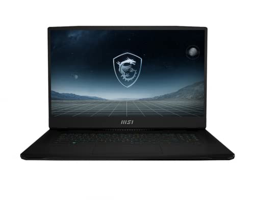MSI CreatorPro X17 17.3" Professional Creator Laptop: Intel Core i9-12900HX RTX A3000 32GB DDR5 1TB NVMe SSD, 4K UHD 120hz 100% DCI-P3 , 2x Thunderbolt 4, Win11 Pro: Black A12UKS-059