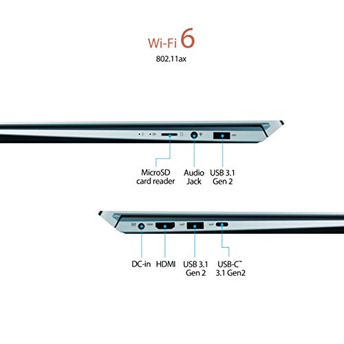 ASUS ZenBook Duo UX481 14” FHD NanoEdge Bezel Touch, Intel Core i7-10510U, 8GB RAM, 512GB PCIe SSD, Innovative ScreenPad Plus, Windows 10 Home, UX481FA-DB71T, Celestial Blue