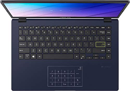 ASUS - 14.0" Laptop - Intel Celeron N4020 - 4GB Memory - 64GB eMMC (Blue)