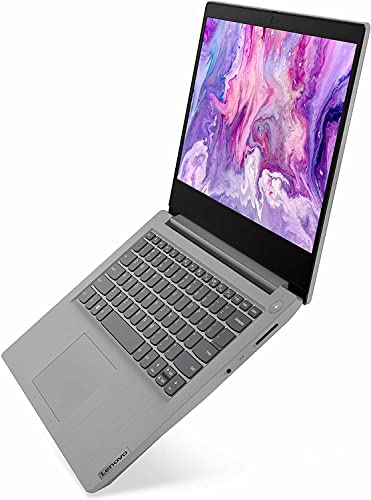 Lenovo 2022 Newest IdeaPad 3 14.0" FHD LED Anti-Glare Premium Laptop | Intel Core i3-1005G1 Processor | 4GB RAM | 128GB SSD | Windows 11 S | Platinum Grey | with USB3.0 HUB Bundle