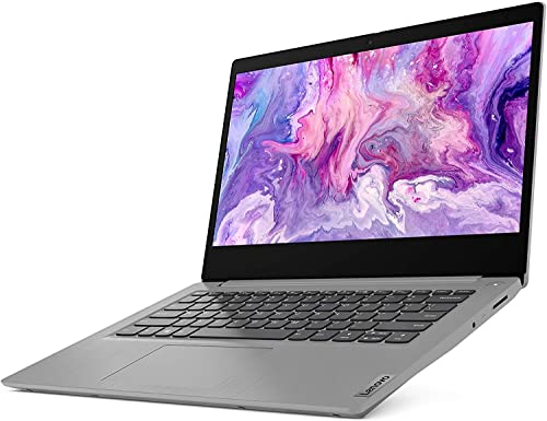 Lenovo 2022 Newest IdeaPad 3 14.0" FHD LED Anti-Glare Premium Laptop | Intel Core i3-1005G1 Processor | 4GB RAM | 128GB SSD | Windows 11 S | Platinum Grey | with USB3.0 HUB Bundle
