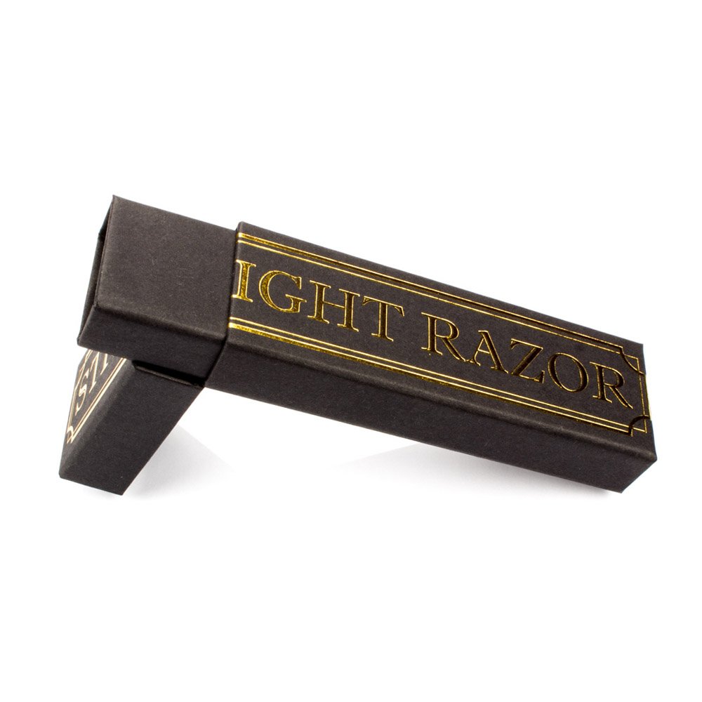 ~Blunt Not Sharp~ Gold Dollar Straight Razor Beginners Kit (Learning Shave Set)