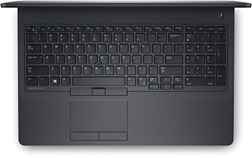 Dell Latitude E5570 Laptop, 15.6 Inch HD Display (Intel Core 6th Generation i7-6600U, 16 GB DDR4, 256 GB SSD) Windows 10 Pro (Renewed)
