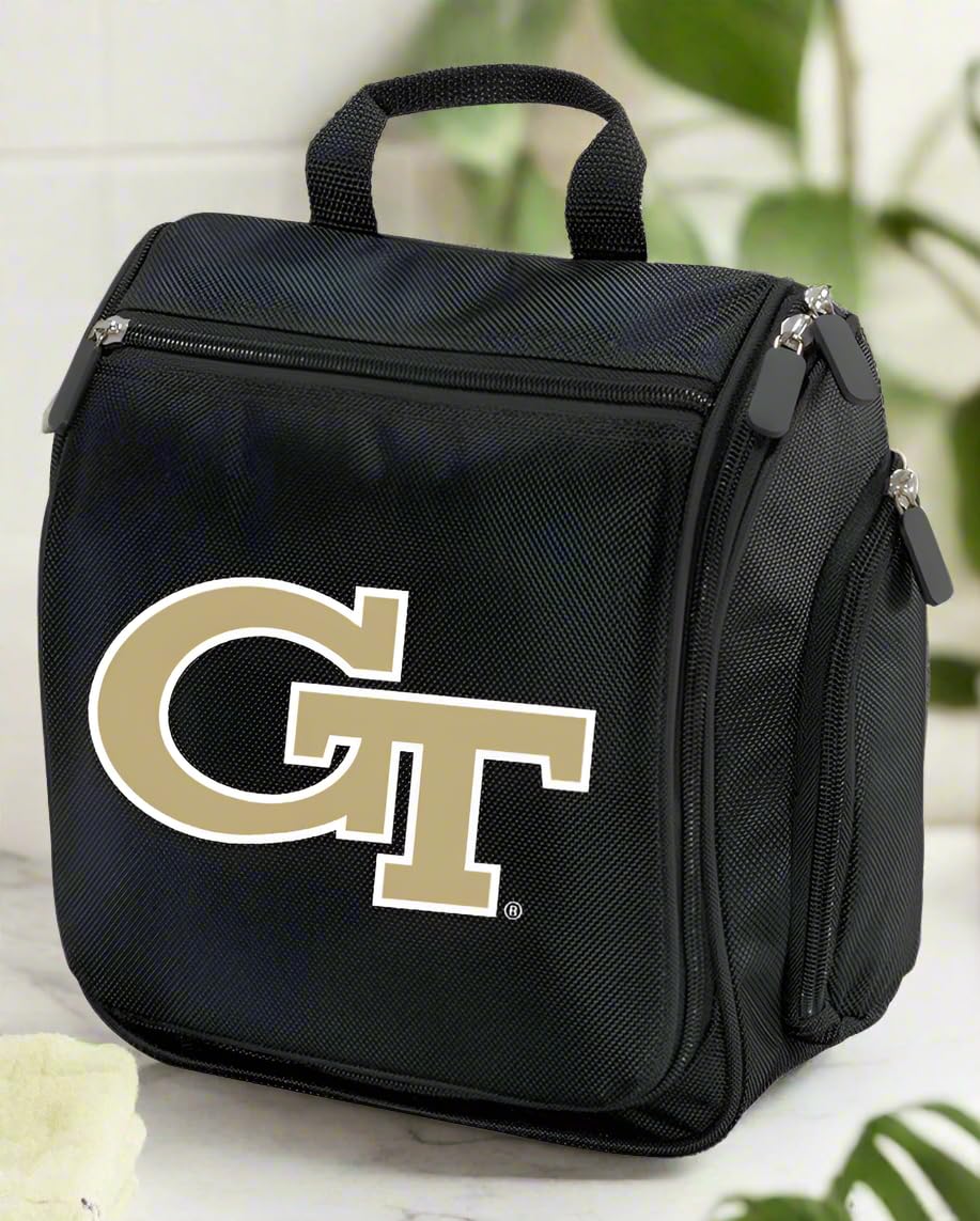 Broad Bay Georgia Tech Toiletry Bag Or Hanging Georgia Tech Shaving Kit for Men Official GT Yellow Jackets Travel Accessories