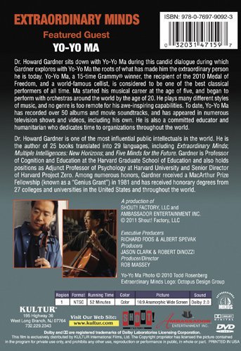 Extraordinary Minds: Yo-Yo Ma