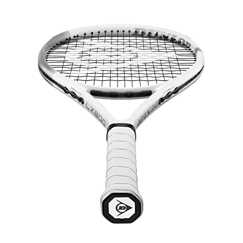 Dunlop Sports LX 800 Tennis Racquet (4-1/4), White