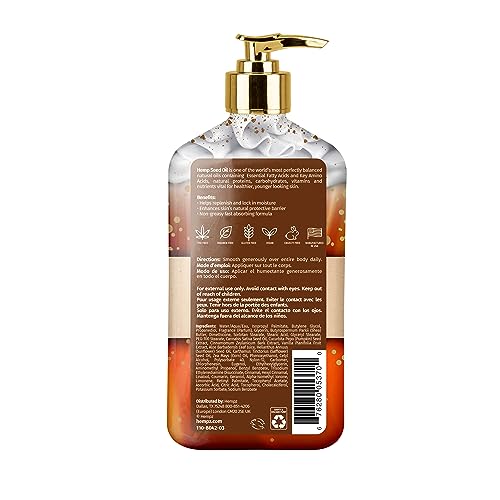 Limited Edition Pumpkin Spice & Vanilla Chai Herbal Moisturizing Body Lotion (17 oz) – Fall Scented for Women or Men with Dry or Sensitive Skin - Hydrating Moisturizer for Daily Radiance