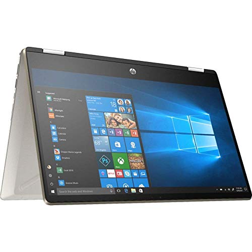 HP Pavilion x360 2 in 1 Touchscreen Laptop, 14" IPS Full HD PC, 10th Gen Core i5 Quad-Core up to 4.20 GHz, 8GB RAM, 256GB SSD, USB-C, Backlit KB, FP Reader, Webcam, HDMI, Win 10 (Renewed)