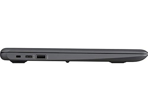 HP 2022 Newest Chromebook 11.6" HD Thin Light Laptop Computer for Business Student, Intel Celeron N3350 Up to 2.4 GHz, 4GB Memory, 32GB eMMC,Webcam, USB-C, WiFi, Bluetooth, Chrome OS+MarxsolCables
