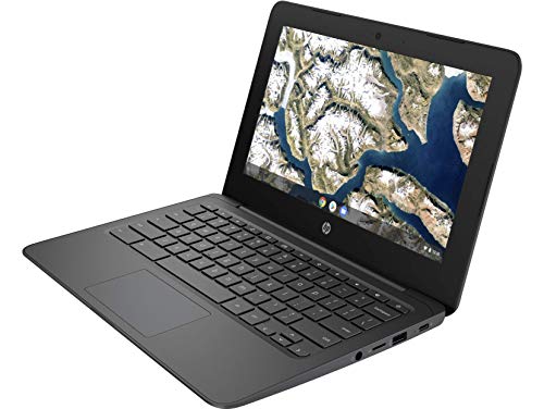 HP 2022 Newest Chromebook 11.6" HD Thin Light Laptop Computer for Business Student, Intel Celeron N3350 Up to 2.4 GHz, 4GB Memory, 32GB eMMC,Webcam, USB-C, WiFi, Bluetooth, Chrome OS+MarxsolCables