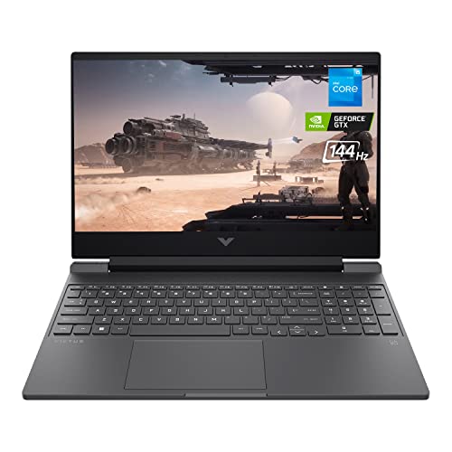 HP Newest Victus 15.6" FHD 144 Hz Gaming Laptop, Intel Core i5-12450H Processor, NVIDIA GeForce GTX 1650, 32GB RAM, 1TB SSD, HDMI, SD Card Reader, Backlit Keyboard, Wi-Fi 6, Windwos 11 Home