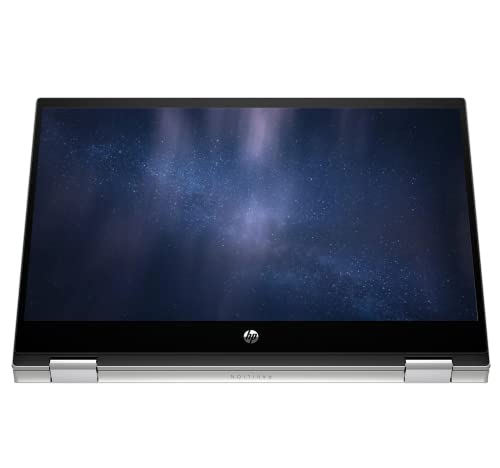 2022 Newest HP Pavilion x360 2-in-1 Touch-Screen Laptops, 14 inch FHD Computer, 12th Gen Intel Core i5-1235U, 8GB RAM, 1TB SSD, Backlit Keyboard, Fingerprint Reader, Webcam Windows 11, LIONEYE MP
