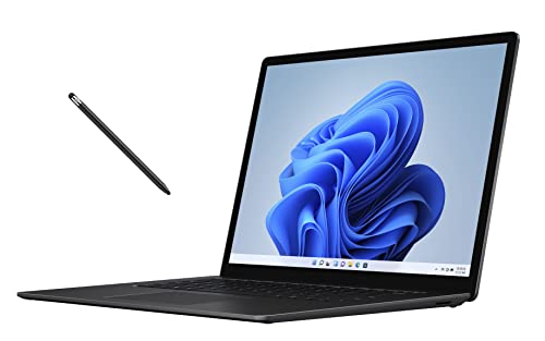 Microsoft Surface Laptop 4, 13.5" Touchsceen, Intel i7-1185G7, 4-core up tp 4.20 GHz, Intel Iris Xe Graphics, Backlit, 16GB DDR4 RAM, 512GB PCIe SSD, Windows 11, Matte Black, with MTC Stylus Pen